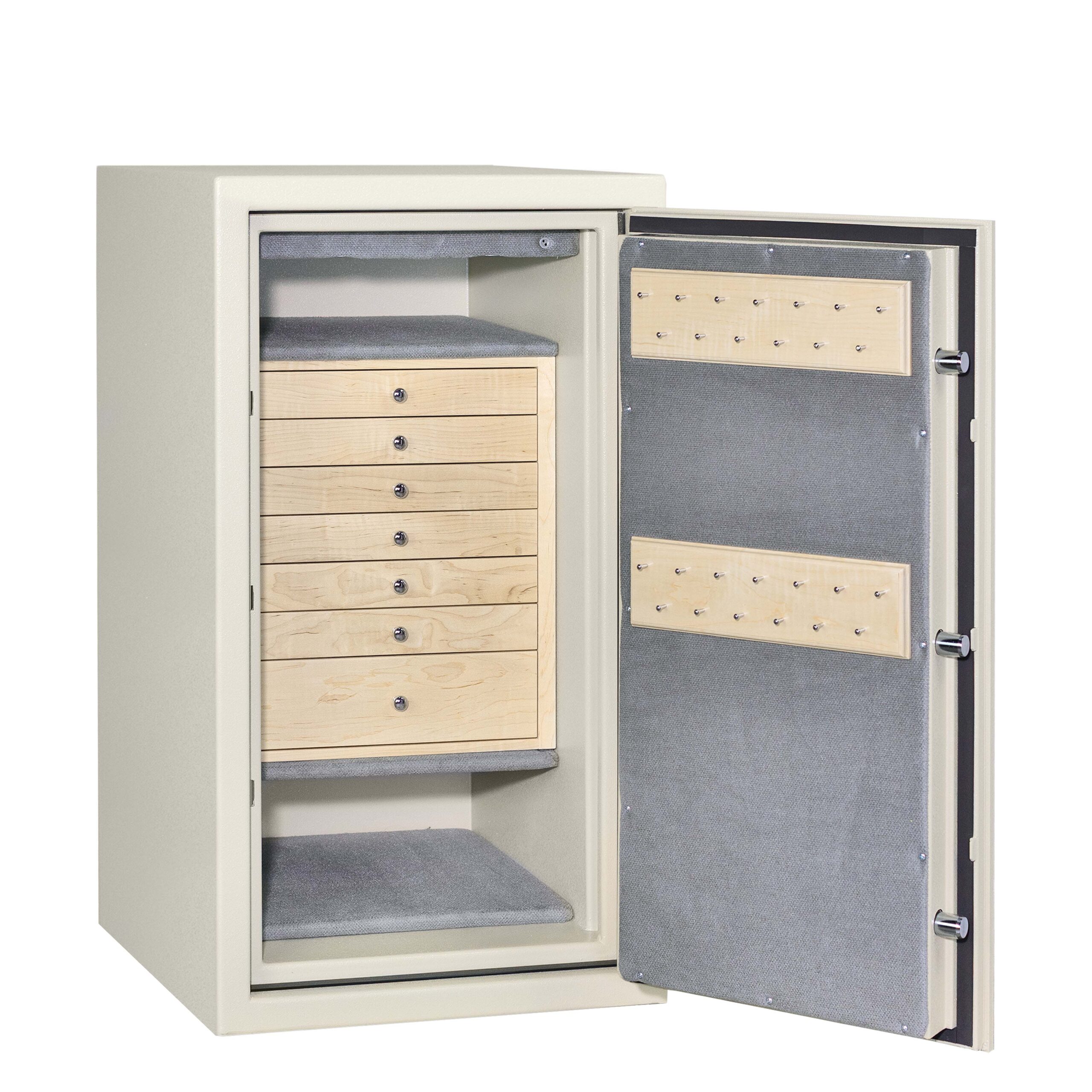 Mid-size Jewelry Safe | 7 Drawers for Jewelry | Casoro
