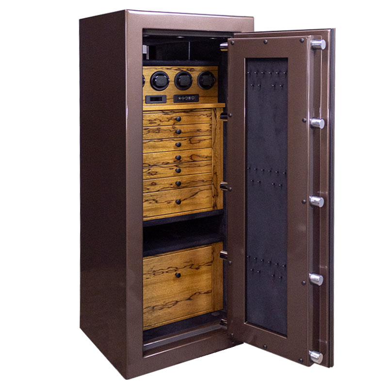 Luxury Custom Safe For Home With 7 Drawers, 4 Winders | Casoro