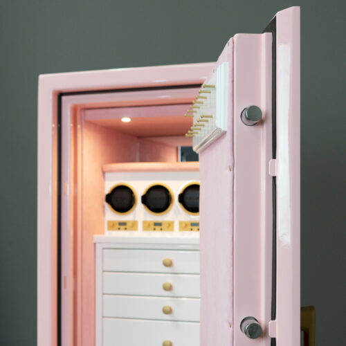 Mid-Size Jewelry & Watch Safe with Drawers, 1-hr Fire | Casoro
